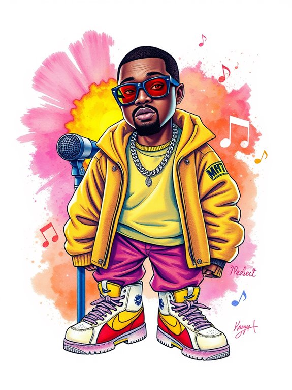 10+ Inspiring Kanye West Drawing Ideas for Creative Fans ...