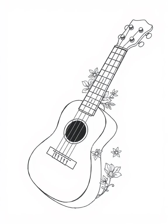 10+ Creative Ukulele Drawing Ideas to Inspire Your Art ...
