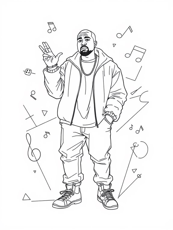 10+ Inspiring Kanye West Drawing Ideas for Creative Fans ...
