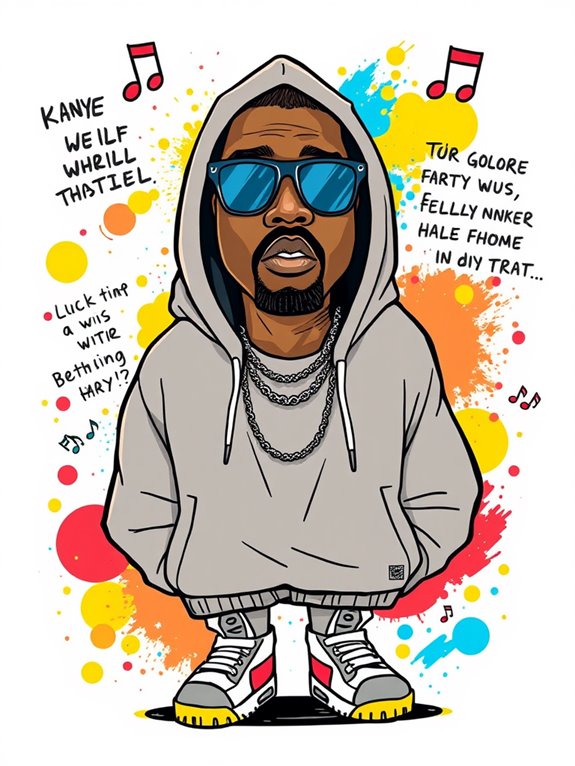 10+ Inspiring Kanye West Drawing Ideas for Creative Fans ...
