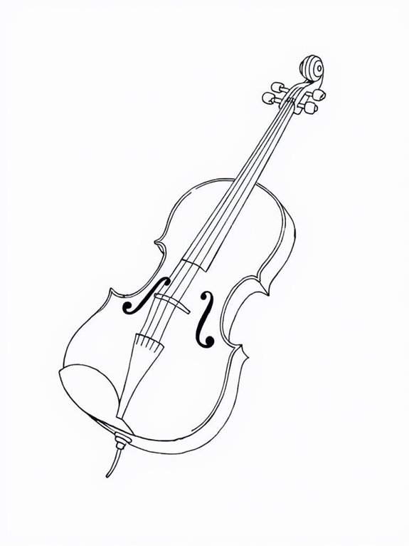 Explore 10+ Creative Violin Drawing Ideas for Artists ...