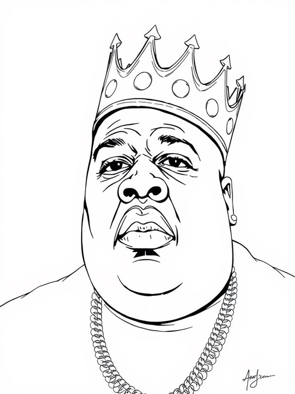 10+ Creative Drawing Ideas Inspired by The Notorious B.I.G ...