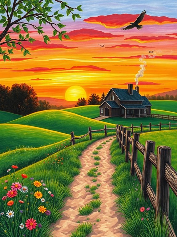 10+ Inspiring Country Drawing Ideas for Art Lovers - bingleymusiclive.com